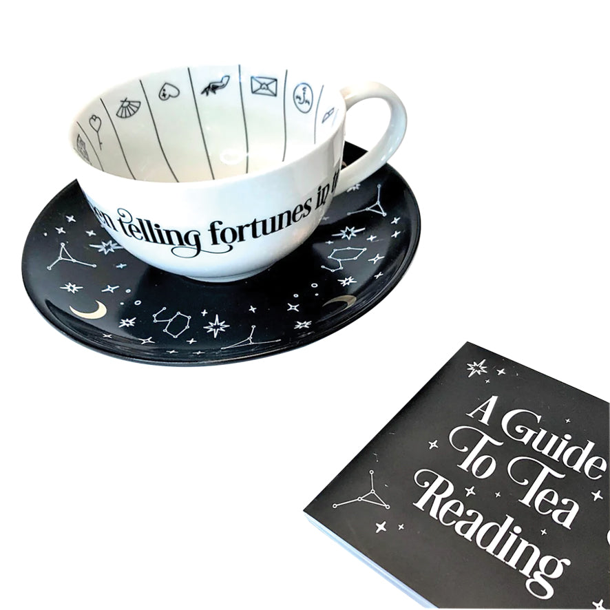 Tea Leaf Reading Cup and Saucer