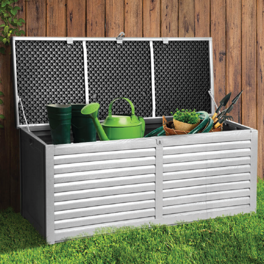 OUTDOOR/INDOOR STORAGE BOX WITH SEAT BENCH